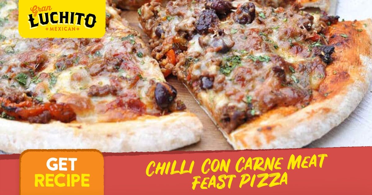 Chilli Meat Feast Pizza - A Slice Of Tex-Mex Heaven | Recipe