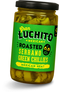 Fire Roasted Serranos | Gran Luchito Authentic Mexican