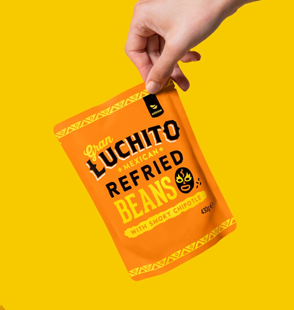 Chipotle Refried Beans | Gran Luchito Authentic Mexican | Products