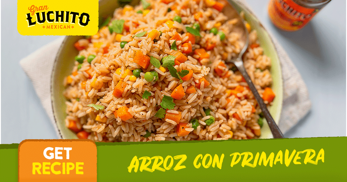 Arroz Primavera | Mexican Side Dishes | Gran Luchito