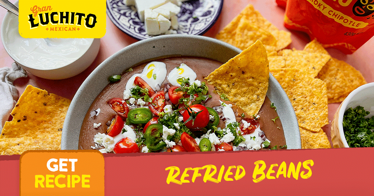 Refried Beans | Mexican Side Dishes | Gran Luchito
