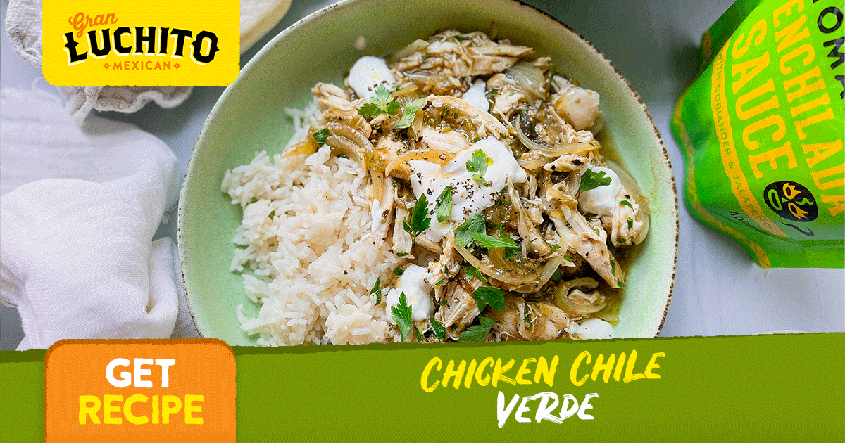 Chicken Chile Verde | Mexican Chicken Recipes | Gran Luchito